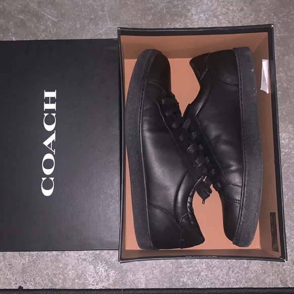 Coach | Shoes | Mens Coach Black Sneakers | Poshmark